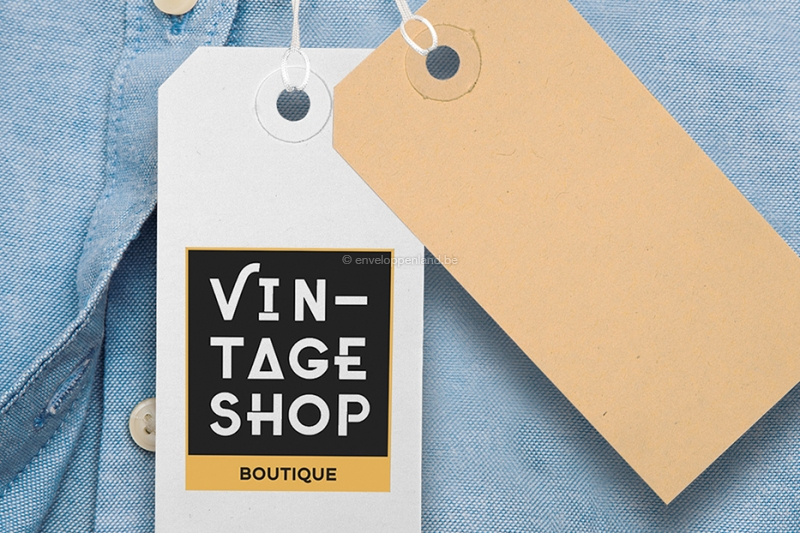 Kartonnen labels online bestellen? | Enveloppenland.be